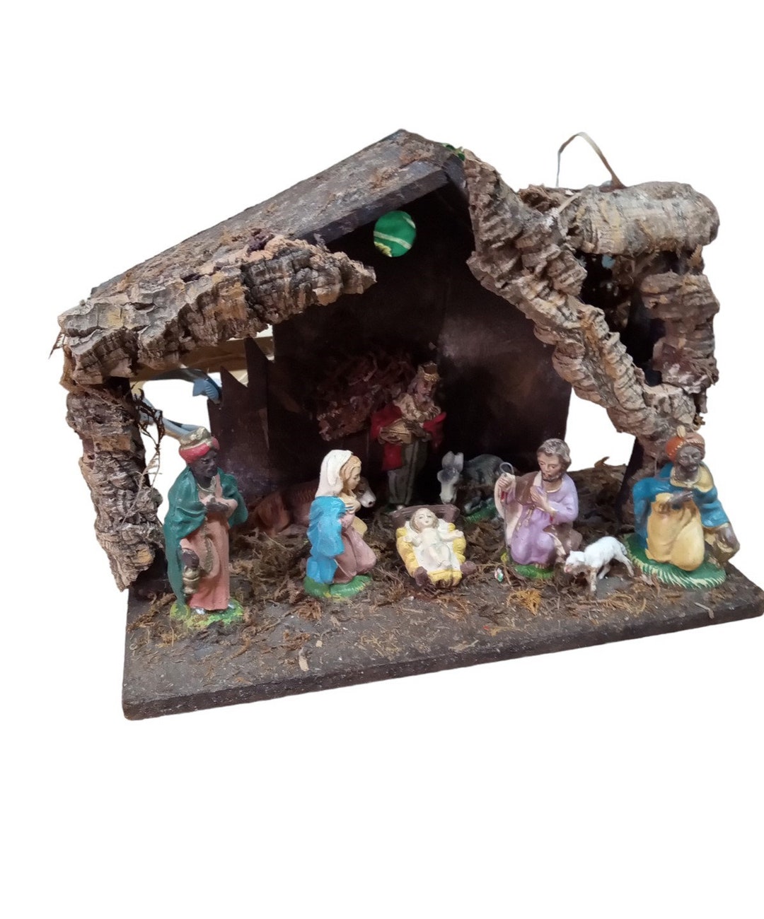 Italian Nativity Set Vintage Christmas Possibly Fontanini - Etsy
