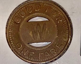 MTA LA Los Angeles City Metro Transit Bus Token - Etsy