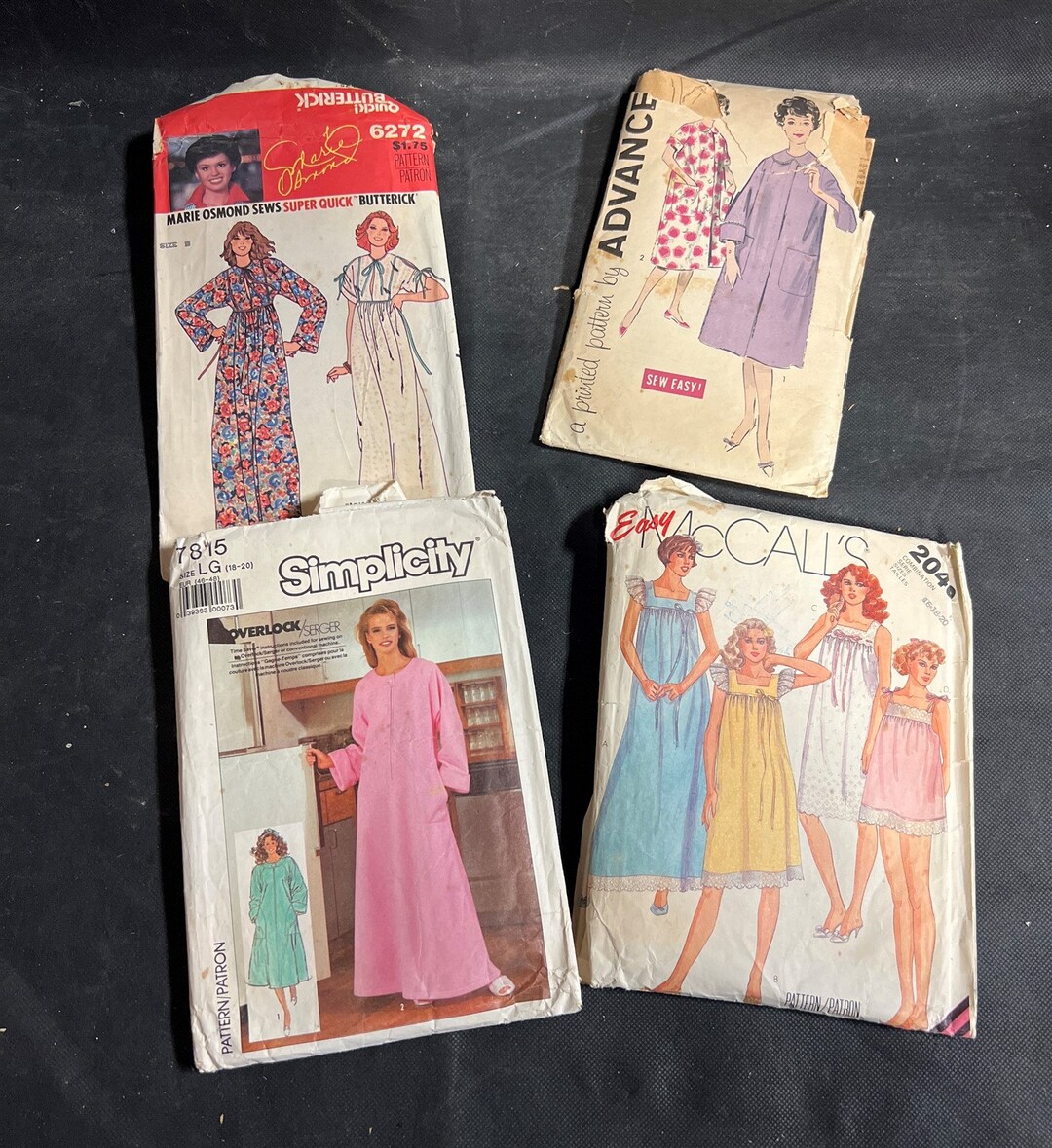Vintage Sewing Pattern Simplicity Kits Set of Four - Etsy
