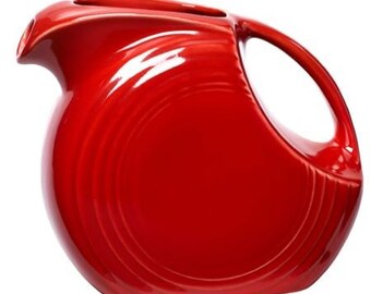 Red Pitcher | Etsy