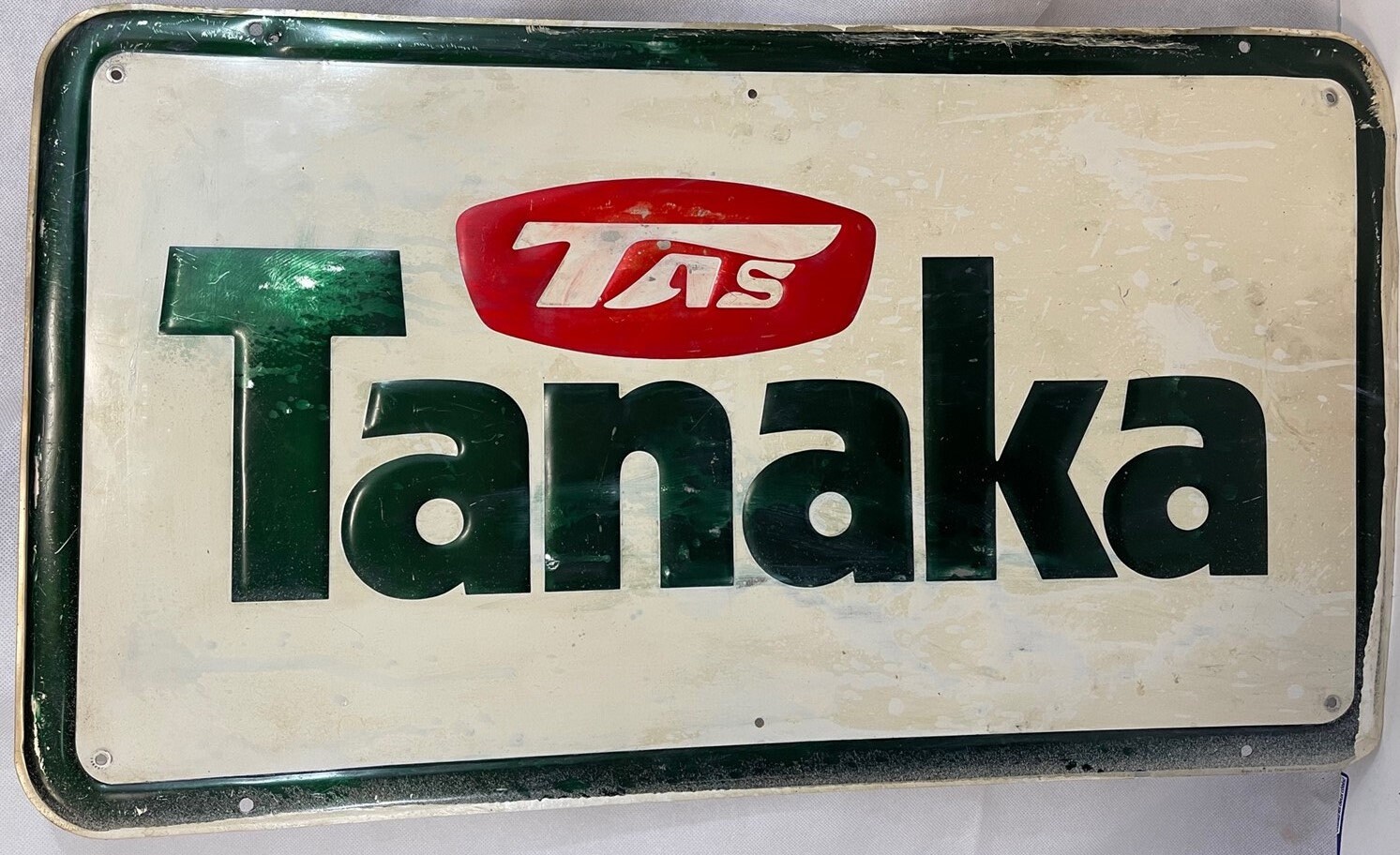 Vintage Tas Tanaka Power Tool Firma Metall Blechschild | Etsy