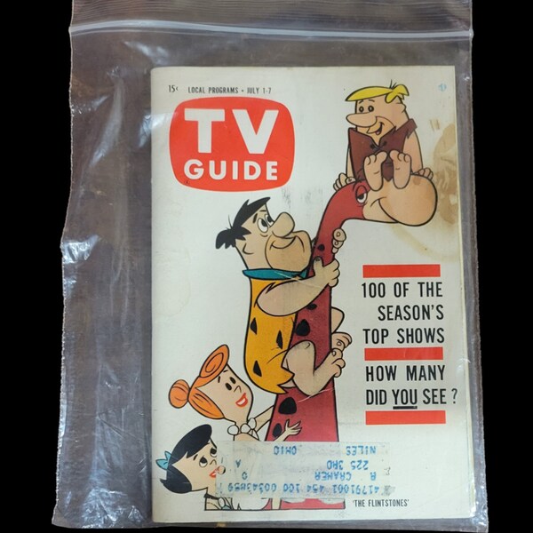 Vintage Tv Guide - Etsy