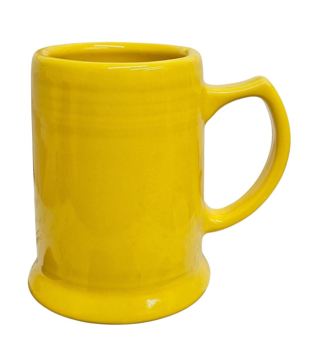Fiesta - Daffodil Yellow Beer Stein Pint Mug Ceramic Homer Laughlin ...
