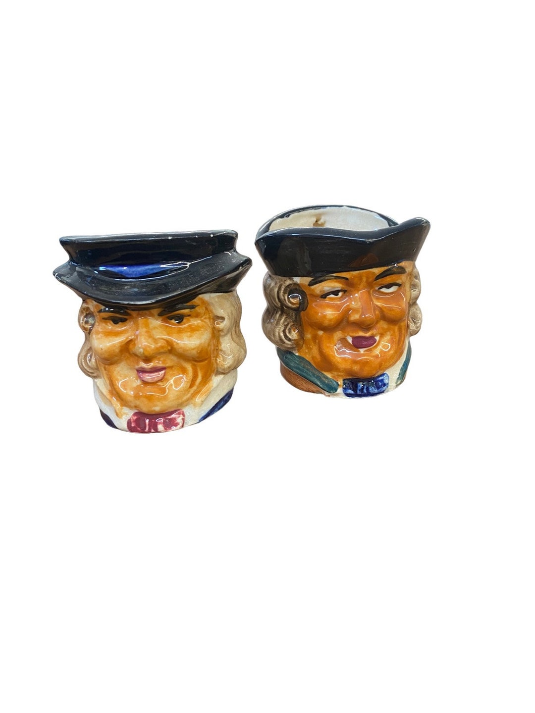 Toby Mug Vintage Colonial Man Mug Set - Etsy