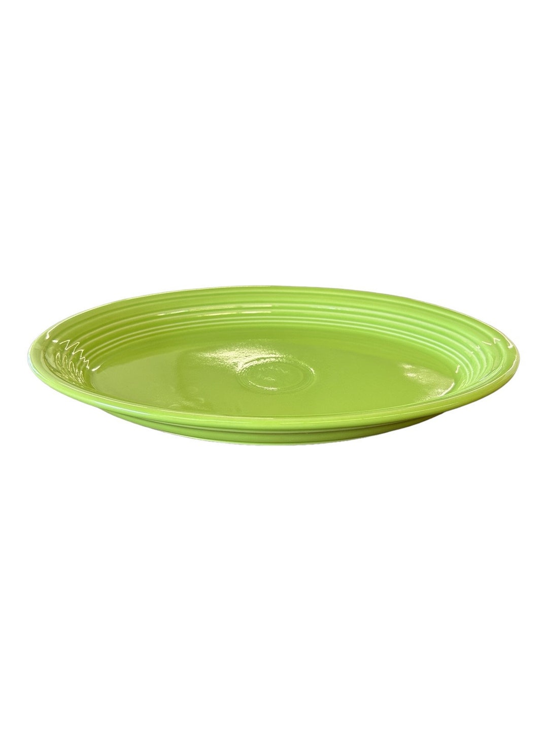 Fiesta - Chartreuse Green Large Oval Serving Platter Homer Laughlin Ceramic Dish - Etsy