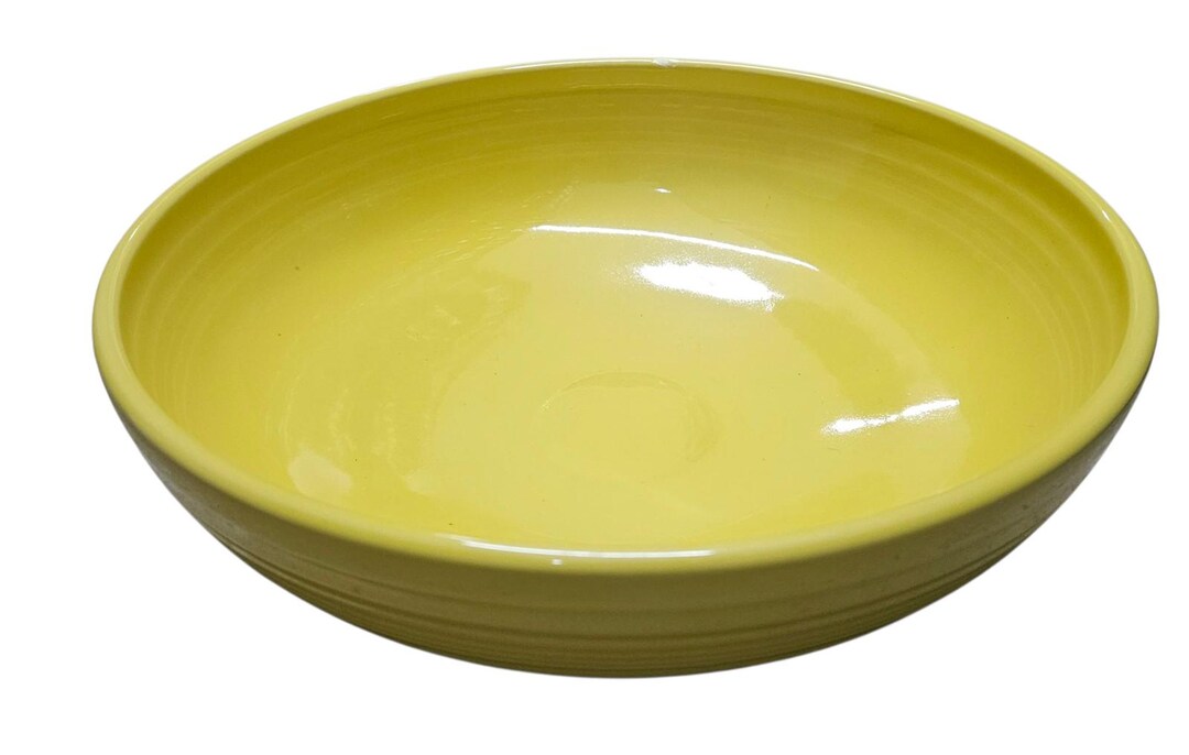 Fiesta - Sunflower Yellow Extra Large Bistro Bowl Homer Laughlin ...