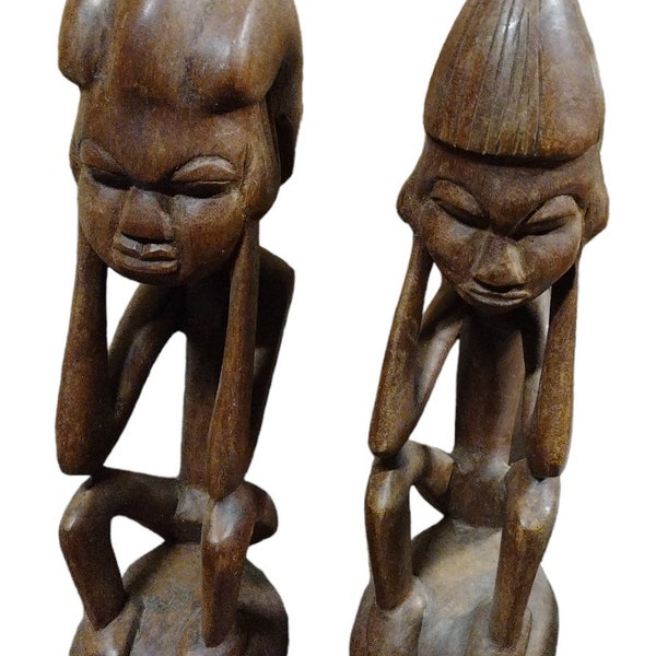 African Wood Statues - Etsy