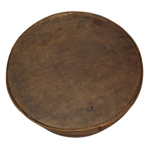 Wooden Cheese Wheel Box Vintage Collectible Decorative Rustic Storage ...