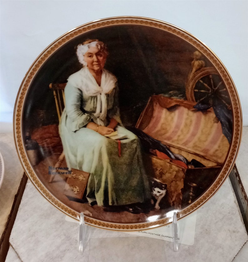 Norman Rockwell Rediscovered Women Bradford Exchange 10 - Etsy