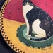 Retired Vintage Warren Kimble Cat Collection Lenox Folk Art Plate 1995 ...