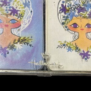 Playing Cards Hallmark Duo Vintage Mademoiselle in Original Case - Etsy