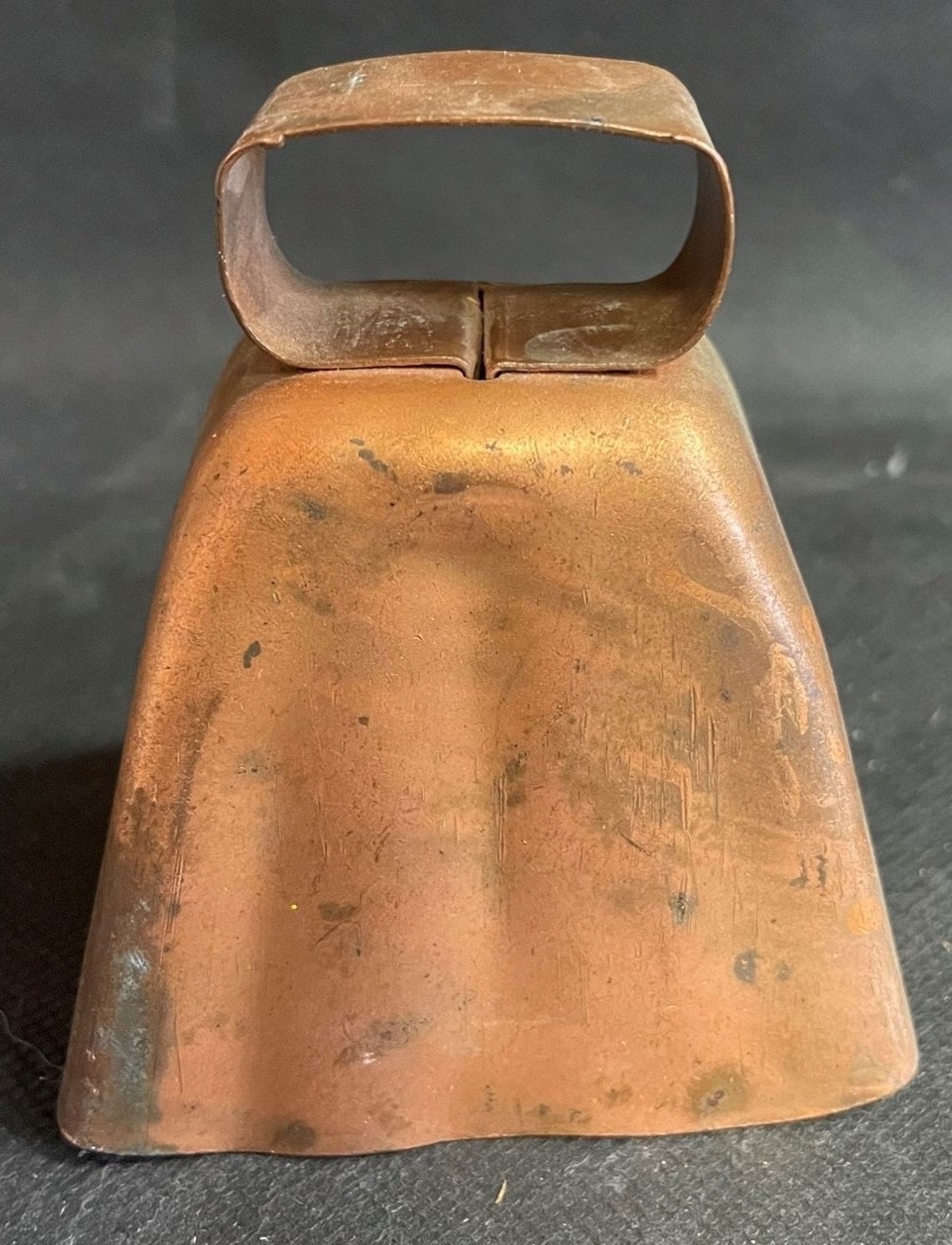 Antique Primitive Miniature Copper Decorative Handheld Bell - Etsy