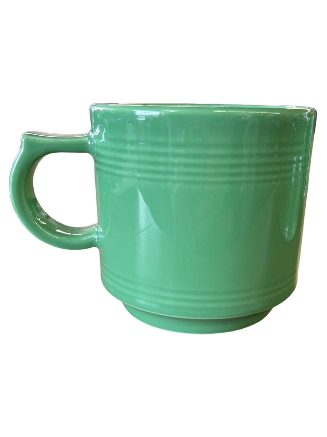 Fiesta - Meadow Green Stacking Mug Homer Laughlin Ceramic Coffee Cup ...