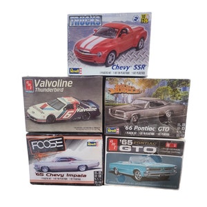 Set of Five Model Cars Brand New Original Packaging 1960s Pontiac GTO ...