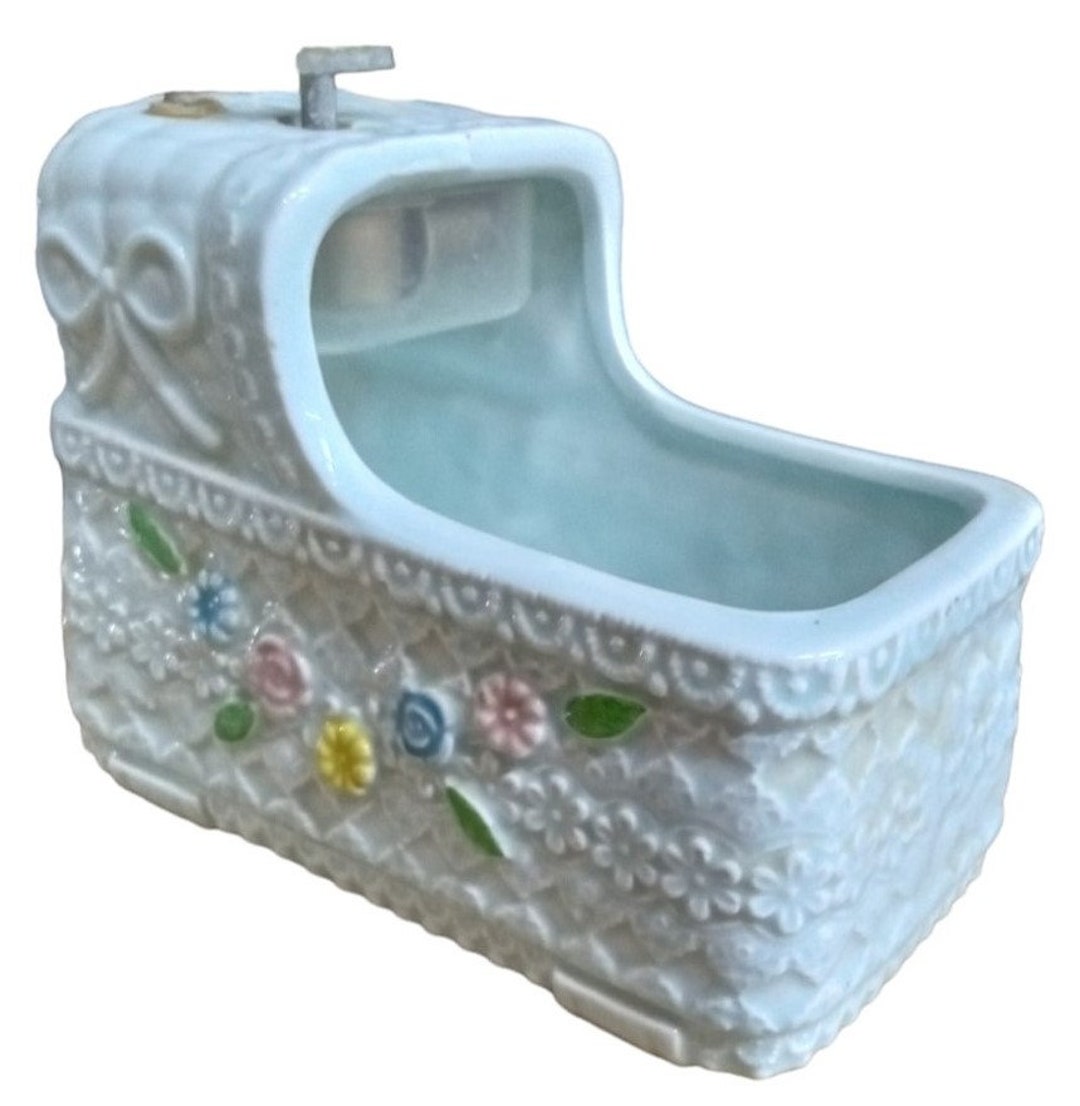 Napcoware Rock A Bye Baby Music Box Vintage Collectible Decorative ...