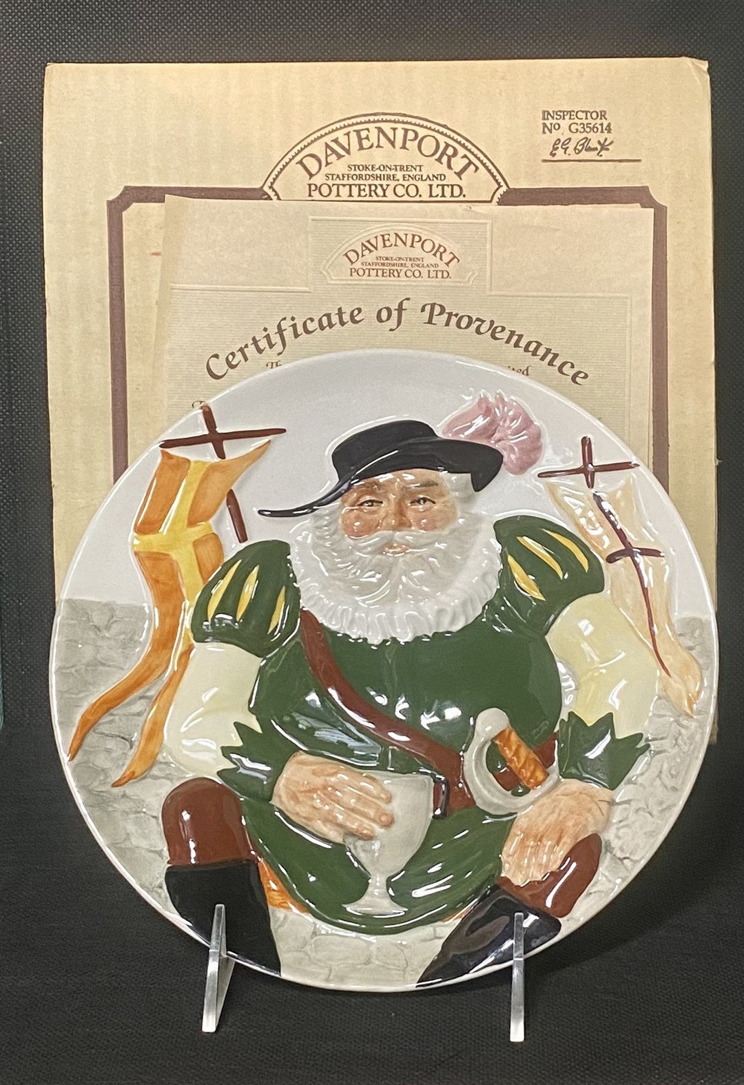3D Falstaff by Douglas V. Tootle 2nd Issue in Original Toby Plate ...