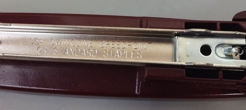Vintage Swingline Ruby Red Stapler Model 646 Made in Mexico - Etsy