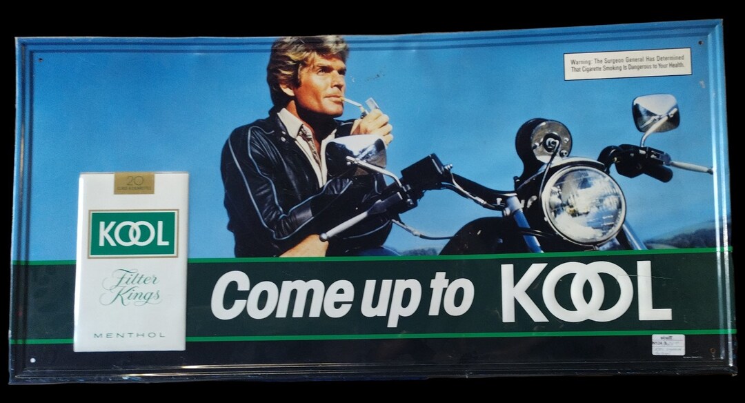 VINTAGE Come to Kool Filter Kings Menthol Cigarette METAL - Etsy