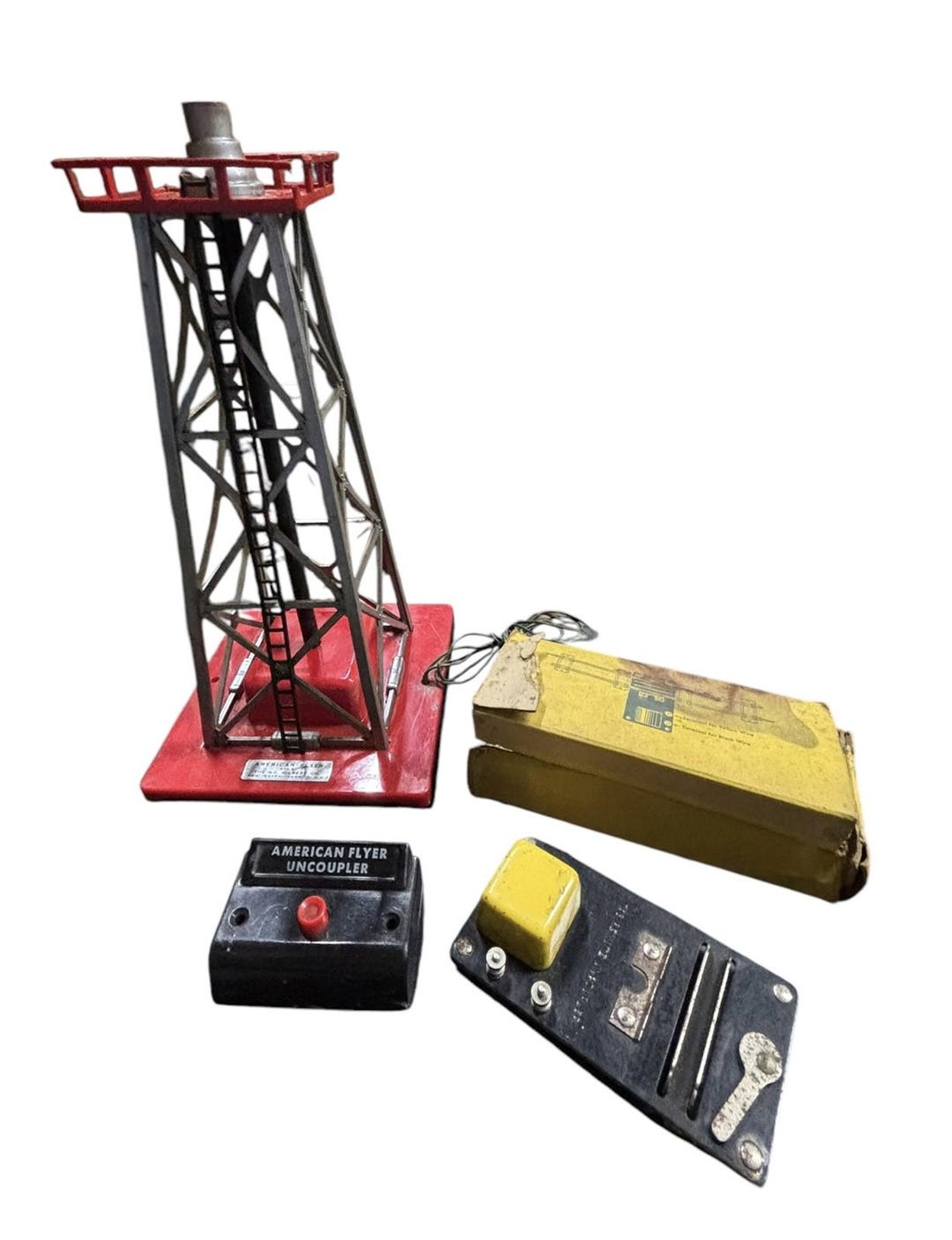 American Flyer Light Tower Uncoupler Pair Train Accessories Set - Etsy