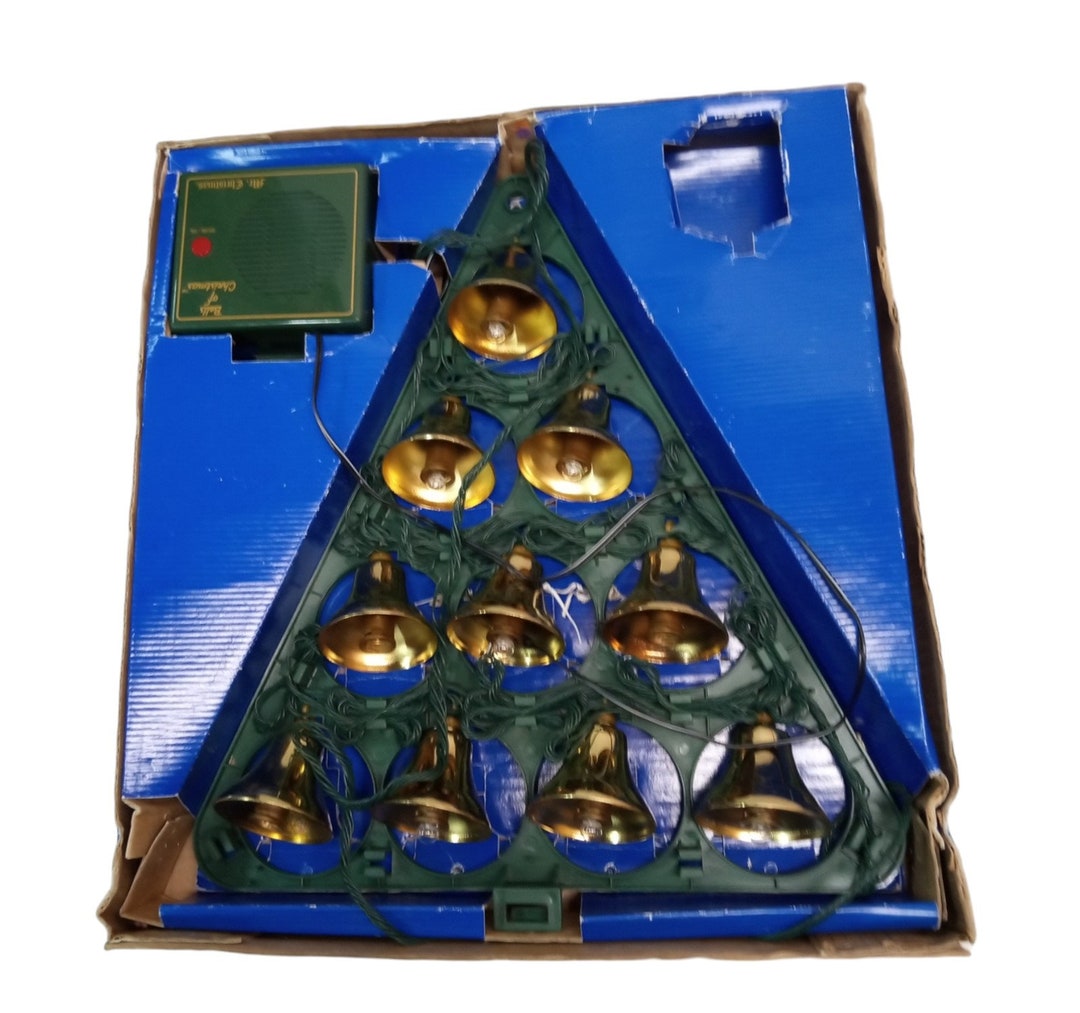 Bells of Christmas Vintage Mr. Christmas Innovation 10 Brass Bells ...