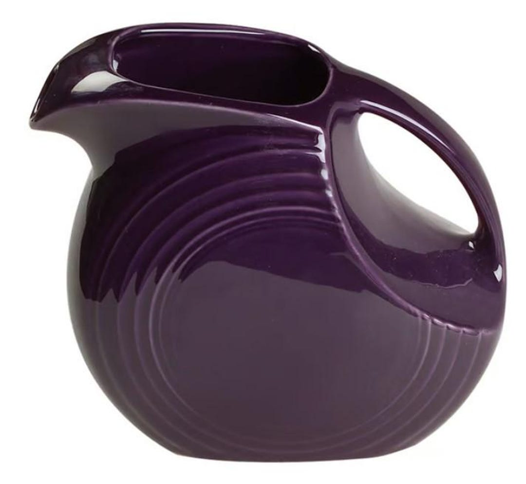Fiesta - Plum Purple Large Disk Pitcher (discontinued Color) Original ...