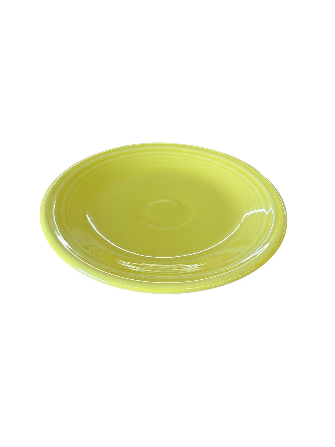 Fiesta - Sunflower Yellow Salad Plate Ceramic Dish Homer Laughlin ...