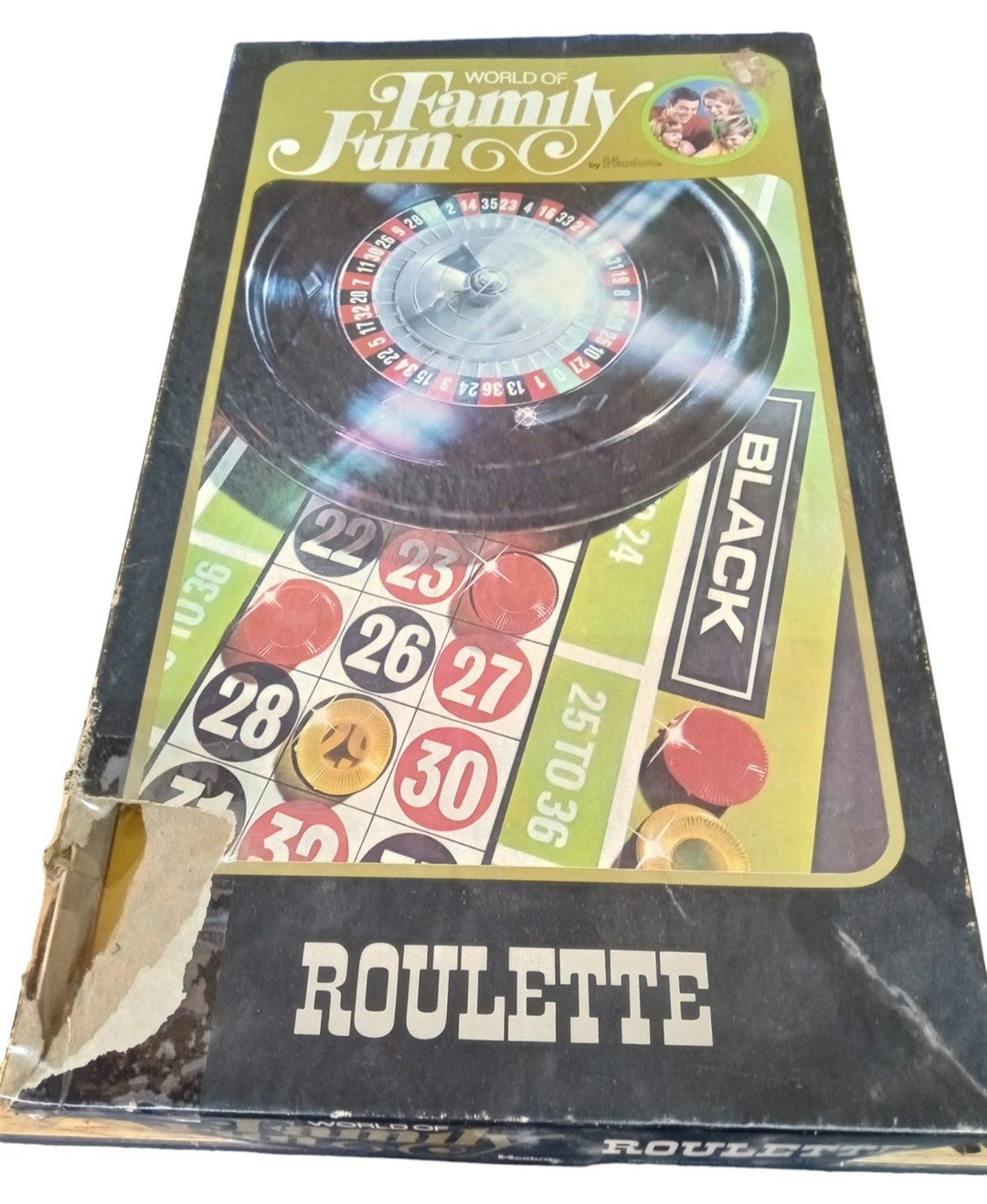 Hasbro Family Roulette Kit Vintage Board Game Collectible 1970s - Etsy