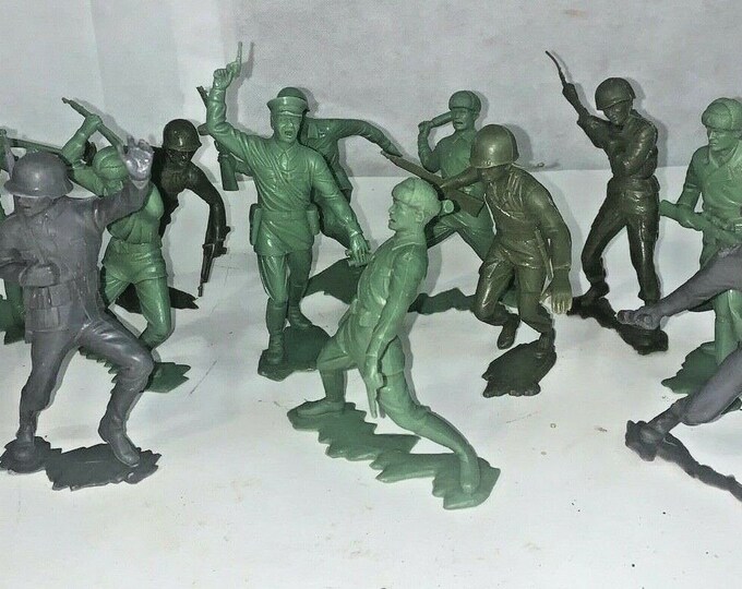 Vintage Louis Marx and Company Plastic Toy Soldiers Lot of 18 6 Inch - Etsy