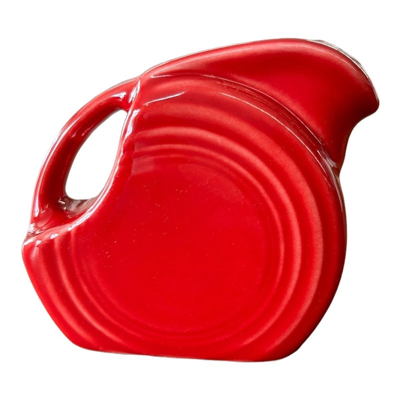 Red Ceramic Pitcher - Etsy