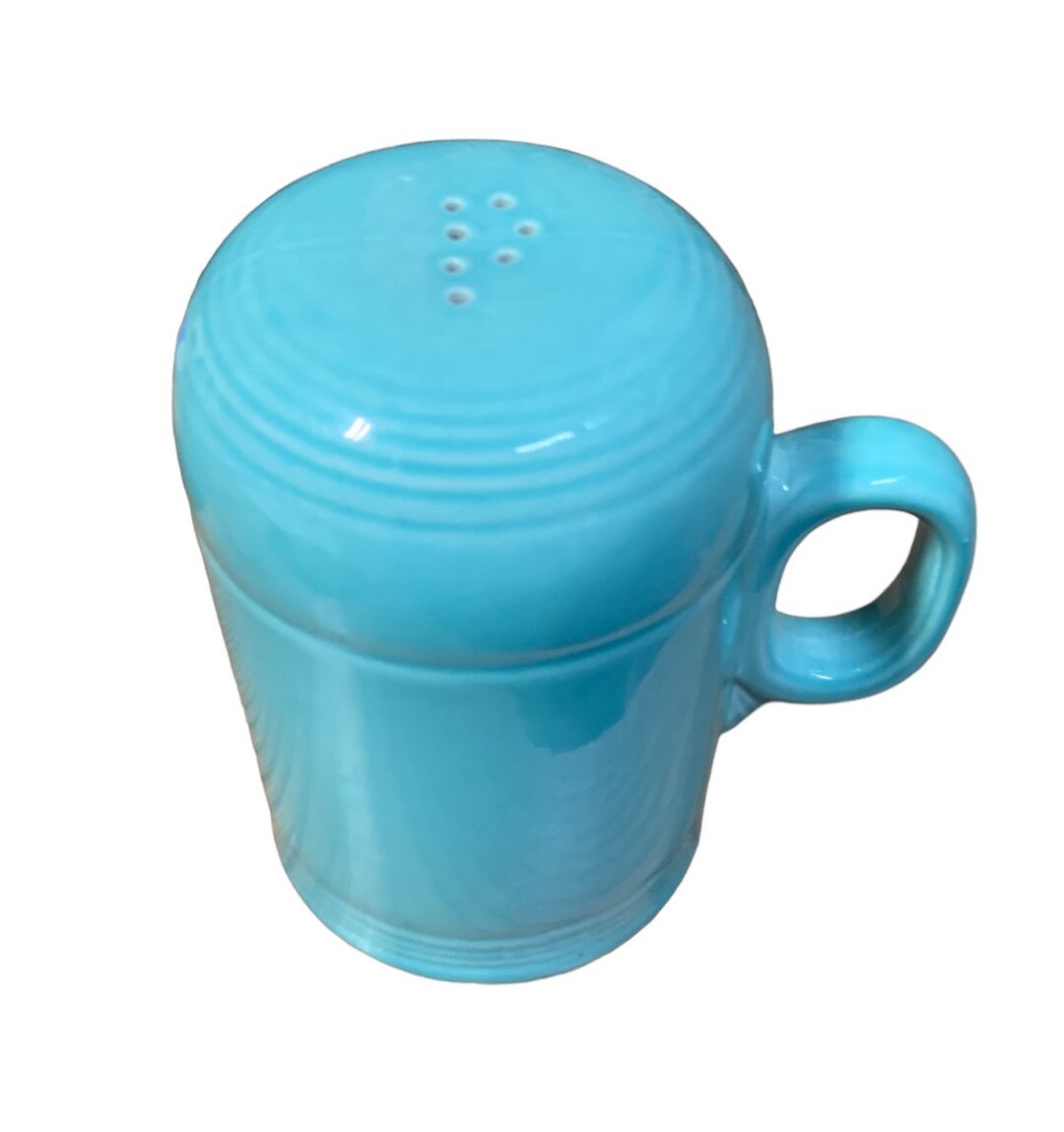 Fiesta - Turquoise Blue Rangetop Pepper Shaker Homer Laughlin Ceramic ...
