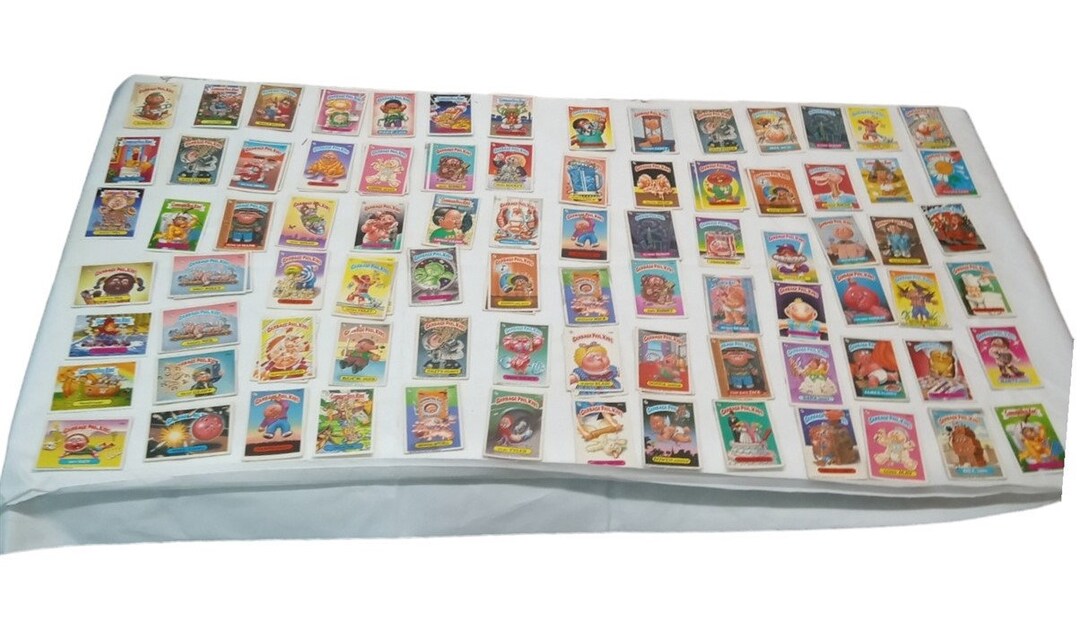 Garbage Pail Kids Trading Cards Set of 126 Retro Nostalgic Collectible ...