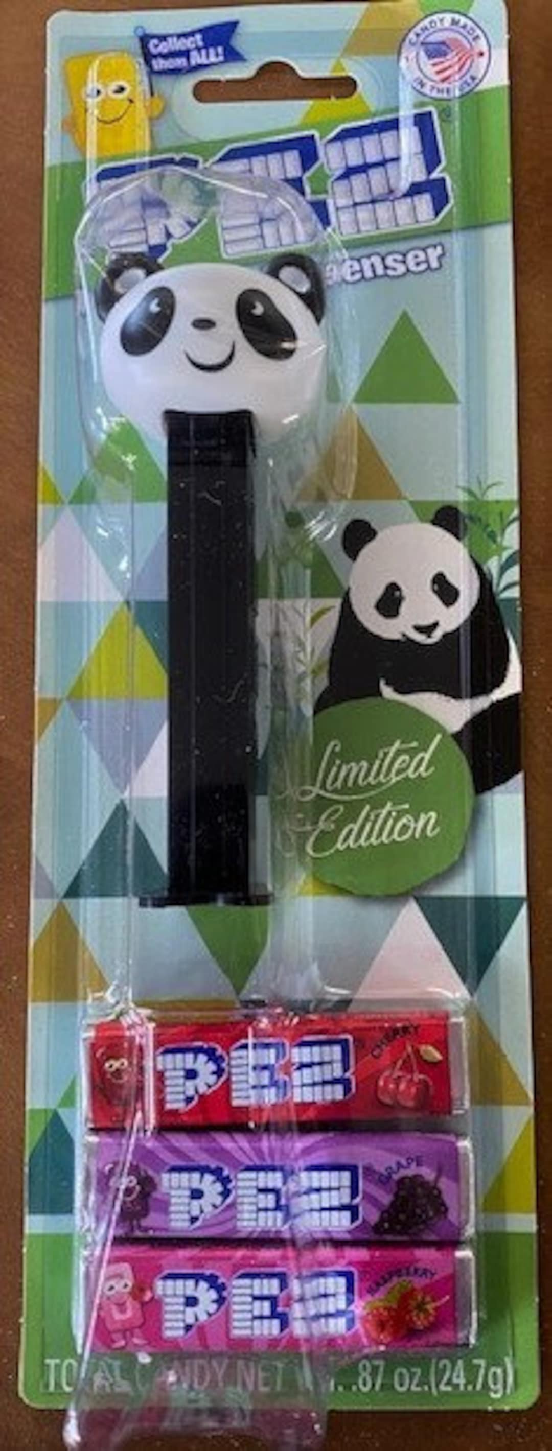 Limited Edition Retired Pez Panda USA Issue on Card W/ Candy - Etsy