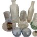 Mixed Glass Pieces Crafts and Diys Bundle Bottles, Vases, Bowls, Cups ...