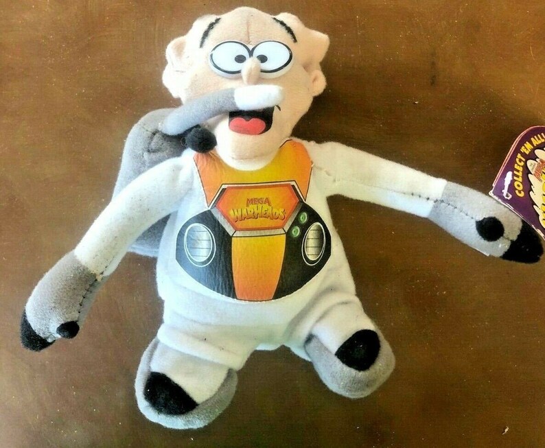 Set of 4 Original Warhead Candy Wally Superhero Plush Dudes 2 - Etsy