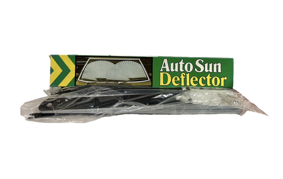 Car Auto Sun Deflector Heat and UV Protection Vintage Privacy Window ...