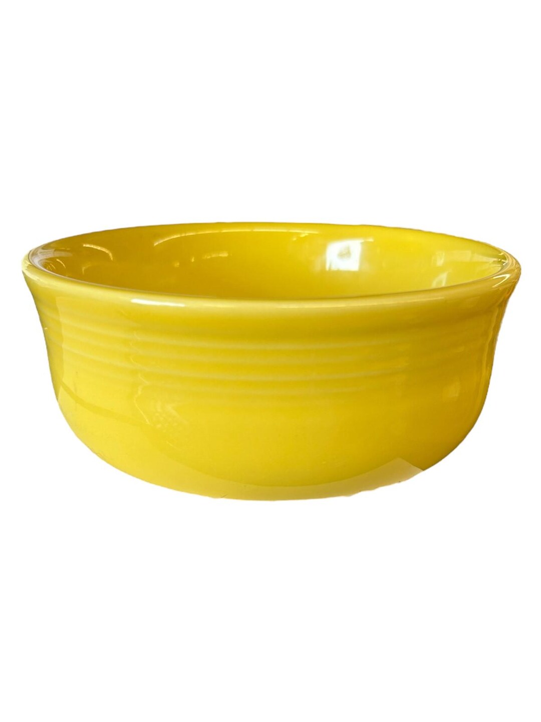 Fiesta - Sunflower Yellow Chowder Bowl Homer Laughlin Ceramic Dish ...