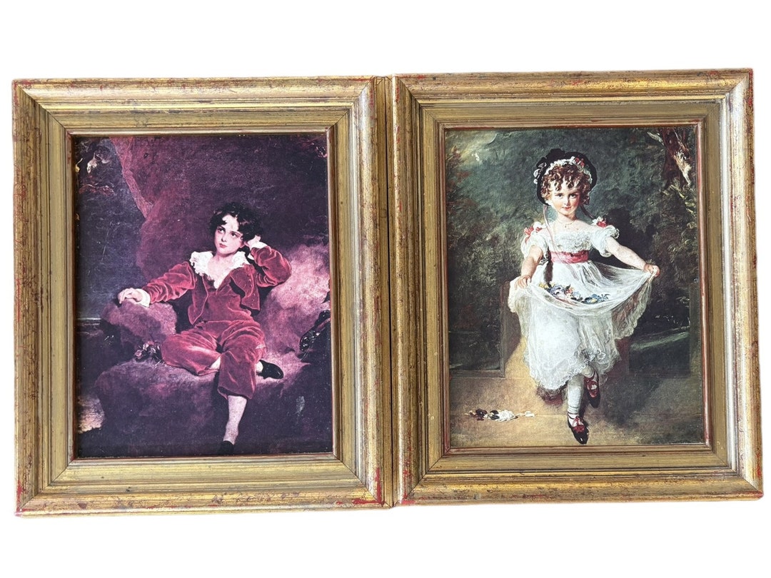 Master Lambton the Red Boy Miss Murray by Sir Thomas Lawrence Vintage ...