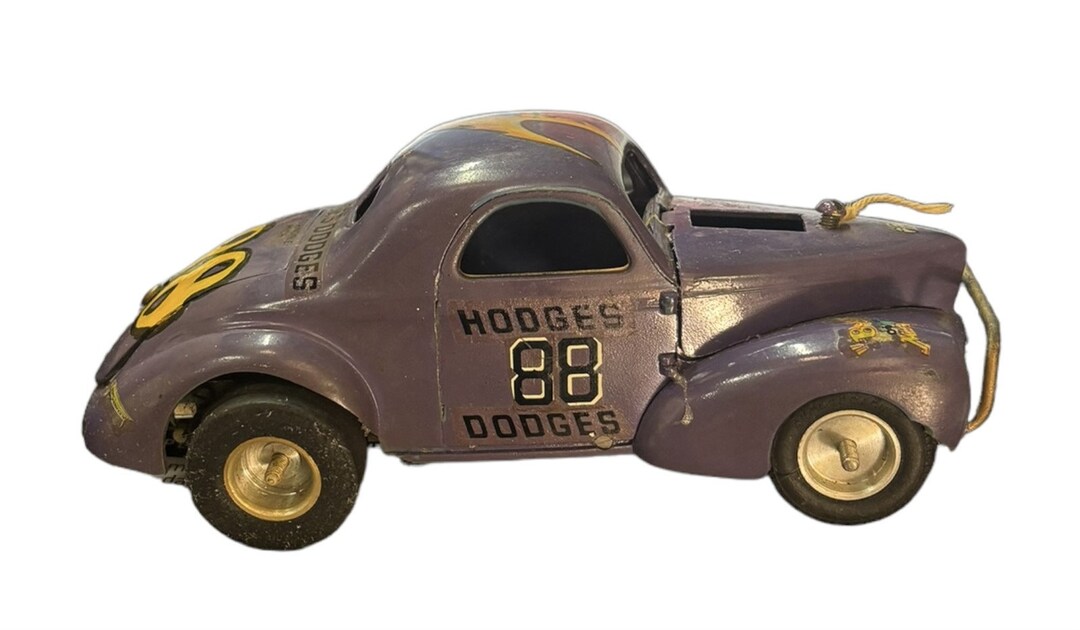 Slot Car 88 Hodges Dodges Ferndale Michigan Purple Race 1/23 Vintage ...