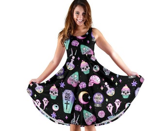 Goth Sun Dress - Etsy