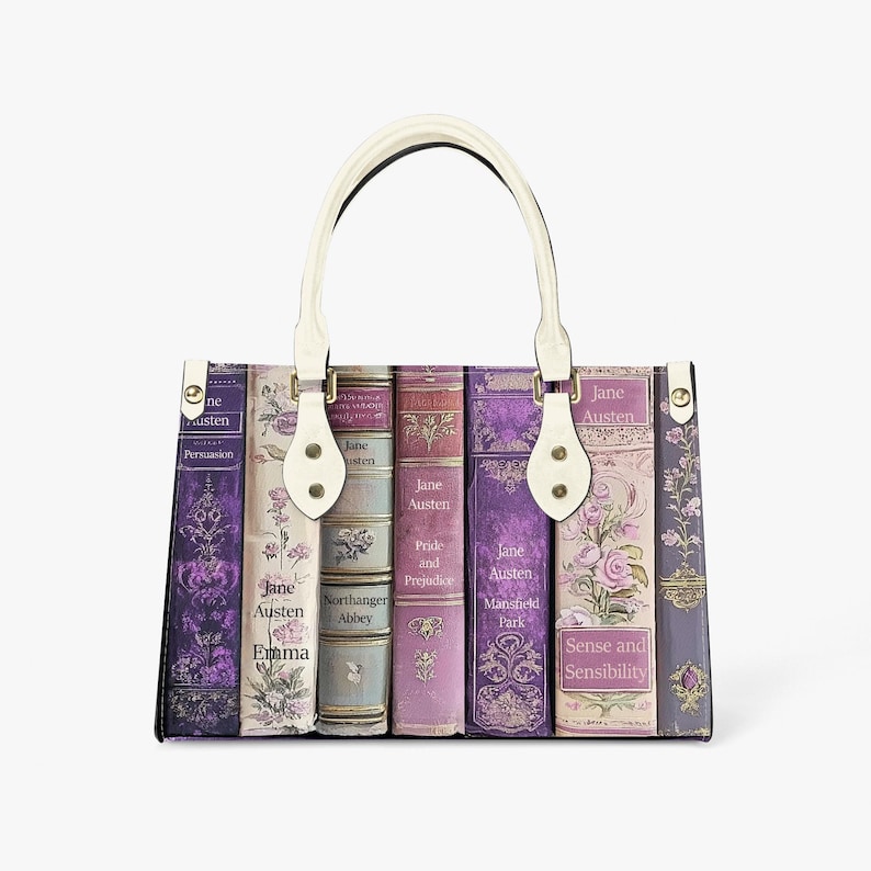 Jane Austen Vintage Books Shoulder Purse (JPIJATBAG) - Etsy