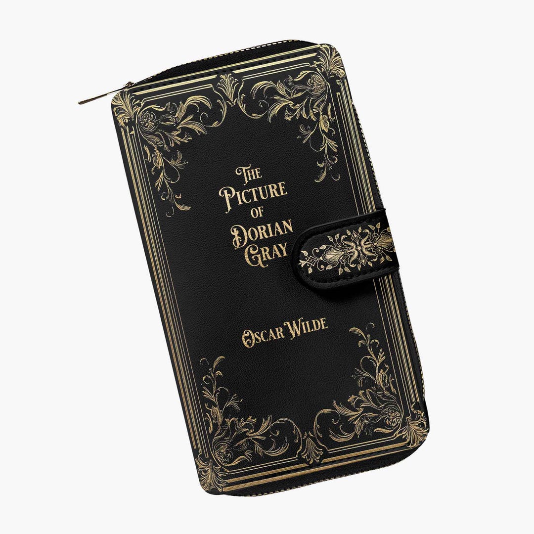 The Picture of Dorian Gray - Oscar Wilde Literary Wallet (JPOSCWALL) - Etsy