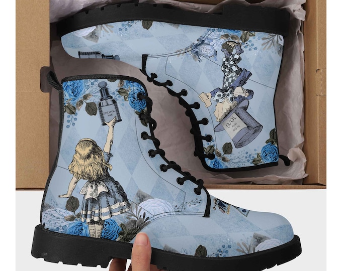 Alice in Wonderland, Boot Jewelry, Boot Accessory, Alice Boot, Doc ...