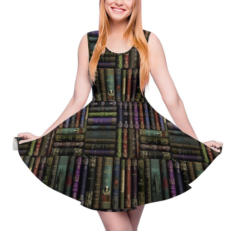 Library Dress - Etsy
