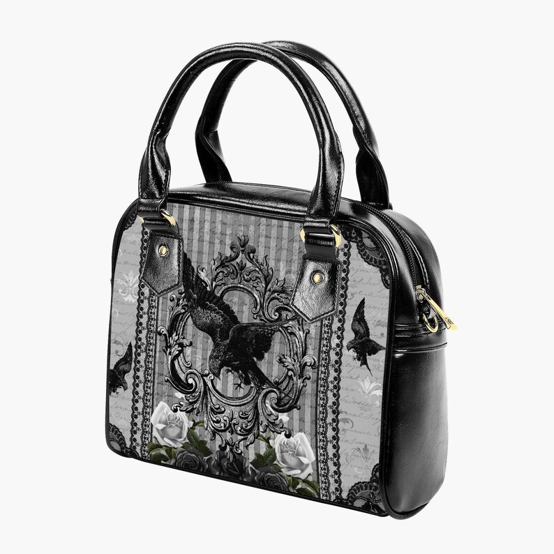 The Raven Gothic Handbag - Goth Crow Bag (JPHB54) - Etsy