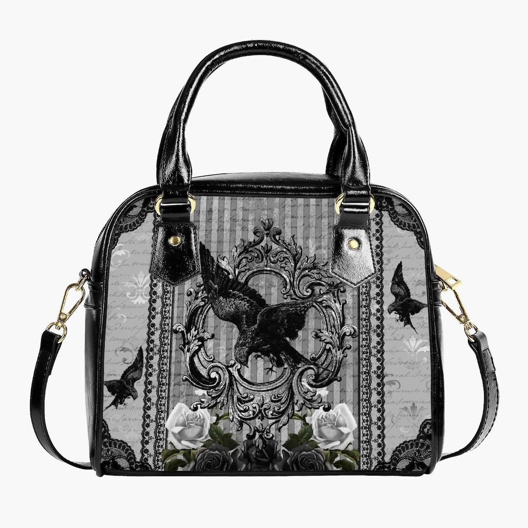 The Raven Gothic Handbag - Goth Crow Bag (JPHB54) - Etsy