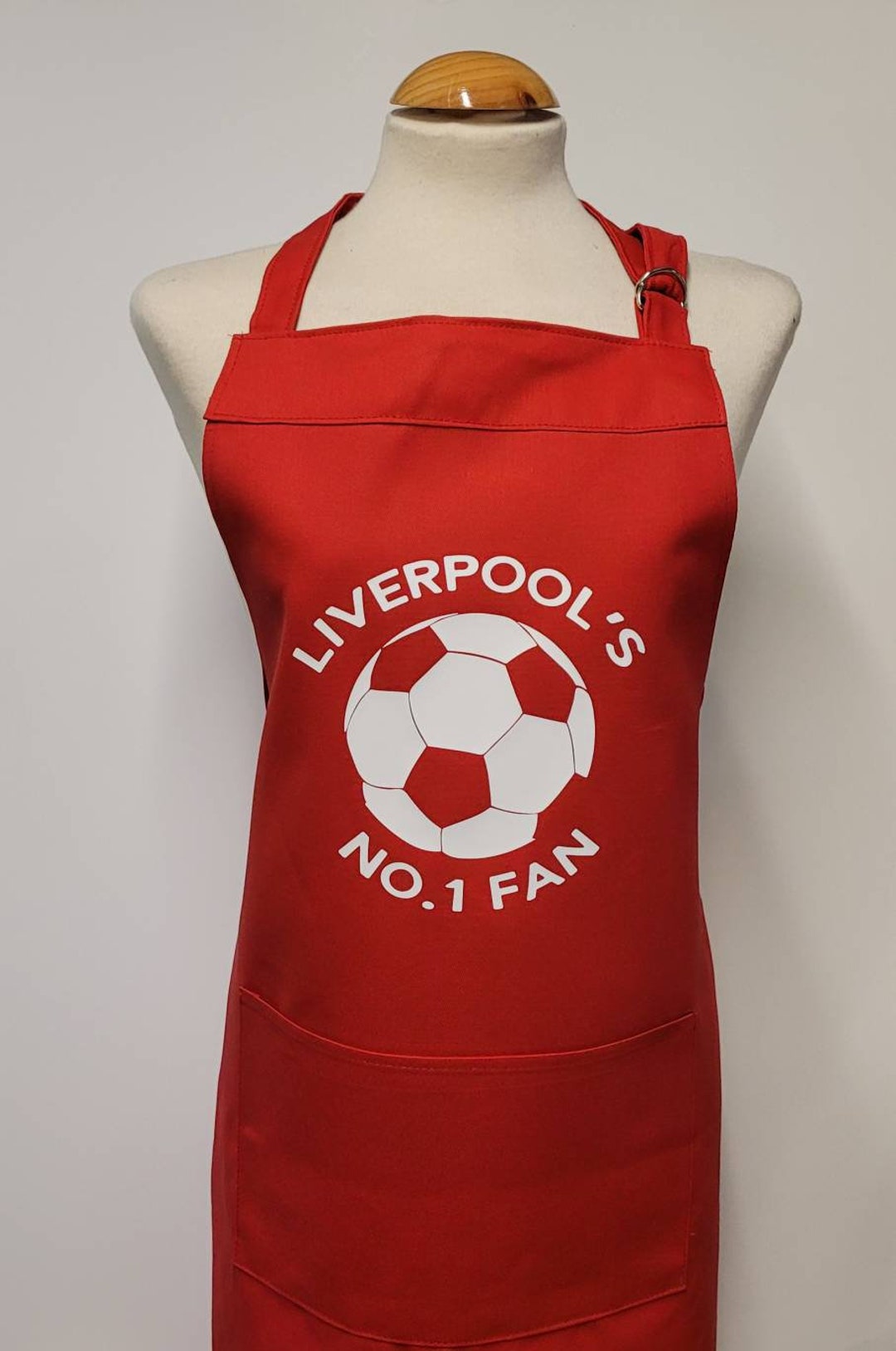Liverpool No.1 Fan - Option to Personalise. Large Adult Apron With ...