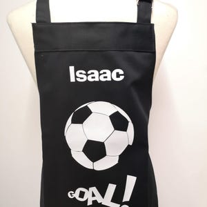 9 - 12 Yrs Football Apron - Option to Personalise 3 Different Apron ...