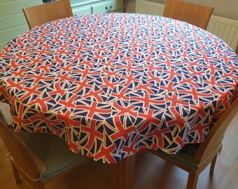Union Jack Tablecloth | Etsy