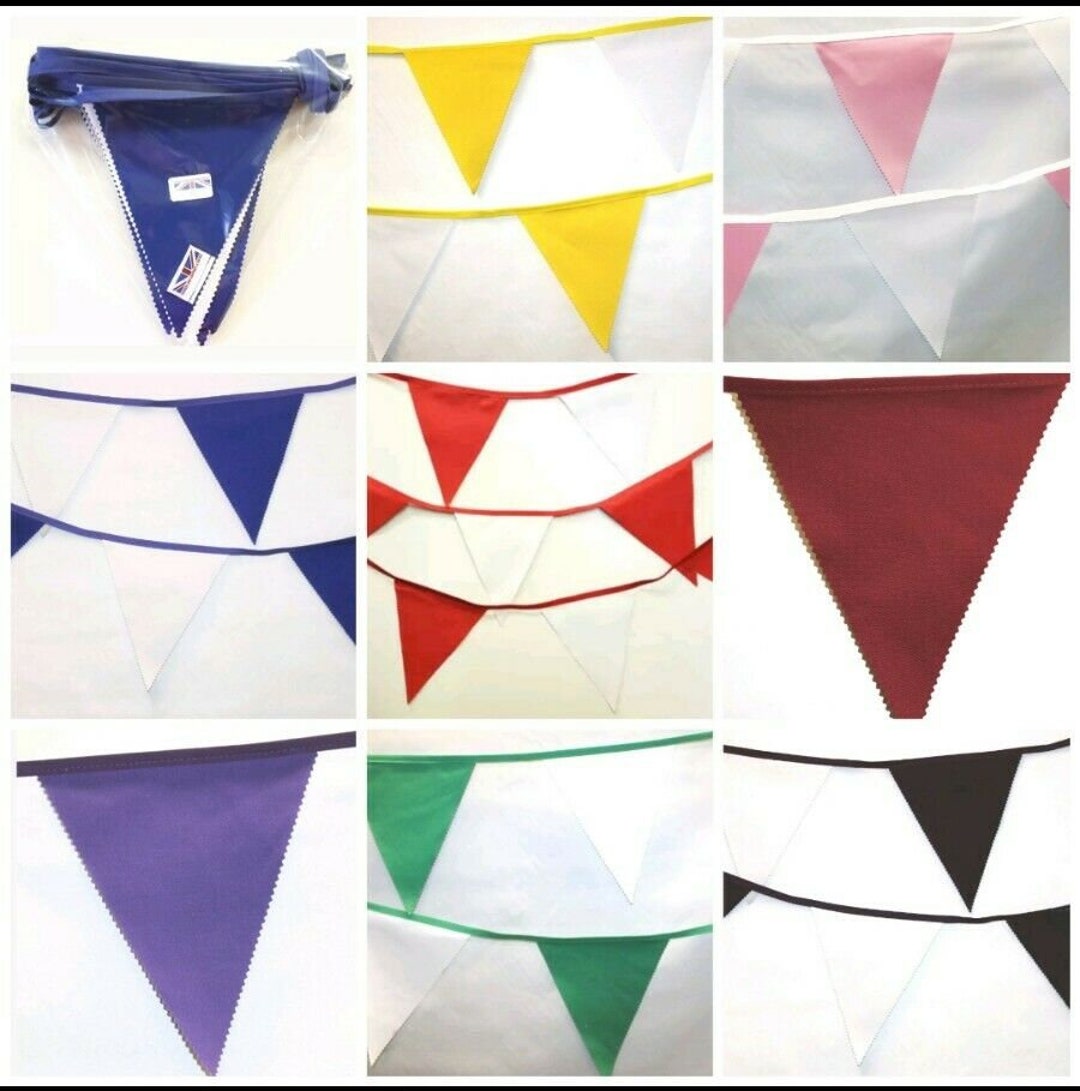 Create Your Own Bunting 10 Mtrs Wedding / Christening / Birthday ...