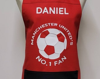 Manchester United Apron - Etsy